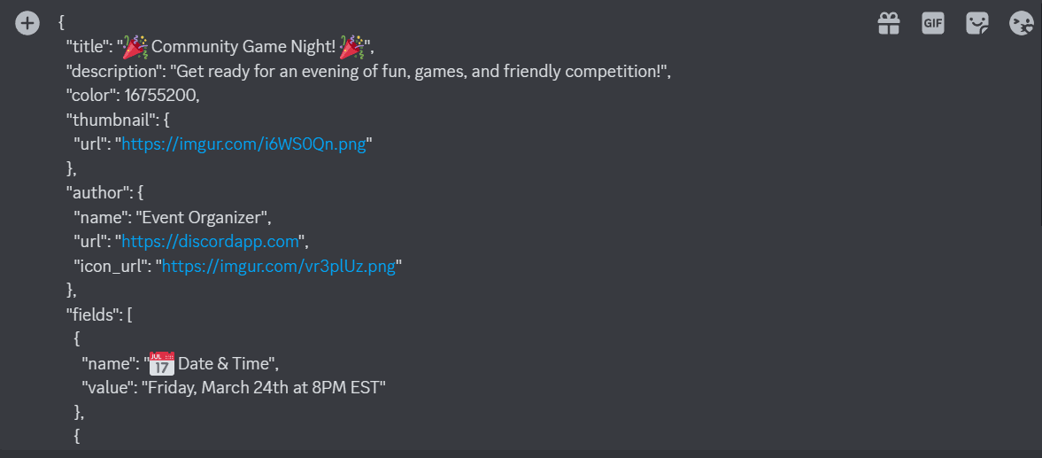 Embeds | R.O.T.I Docs