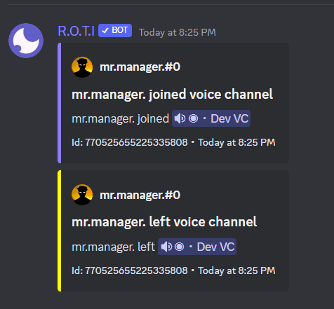 Logs | R.O.T.I Docs